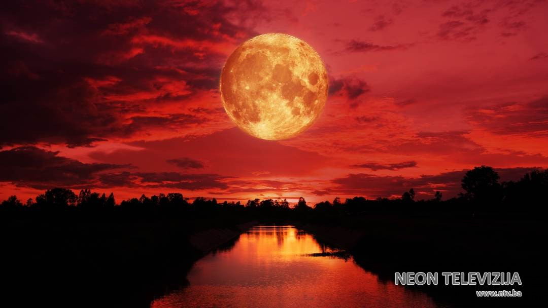 Sutra će se na nebu pojaviti spektakularni Krvavi Mjesec, idući se ...