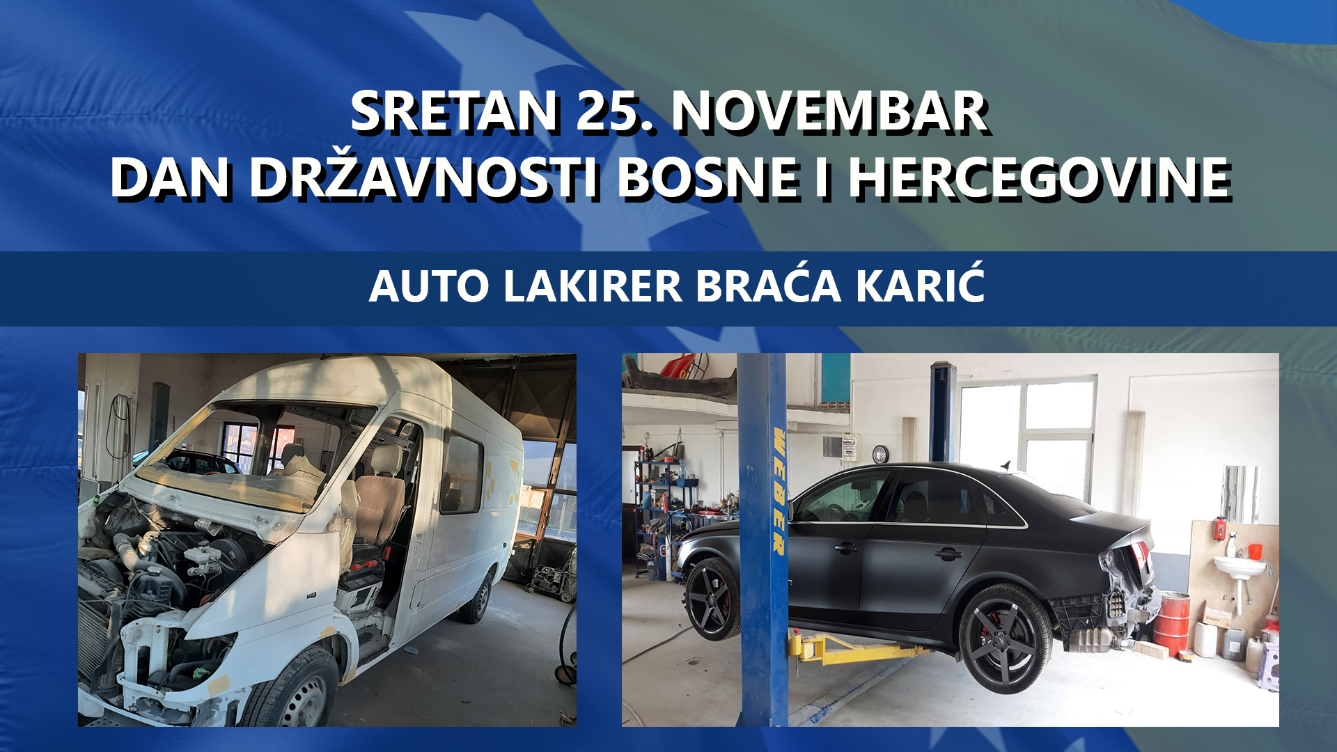 Autolakirer “Braća Karić”: Sretan Dan državnosti – NEON Televizija